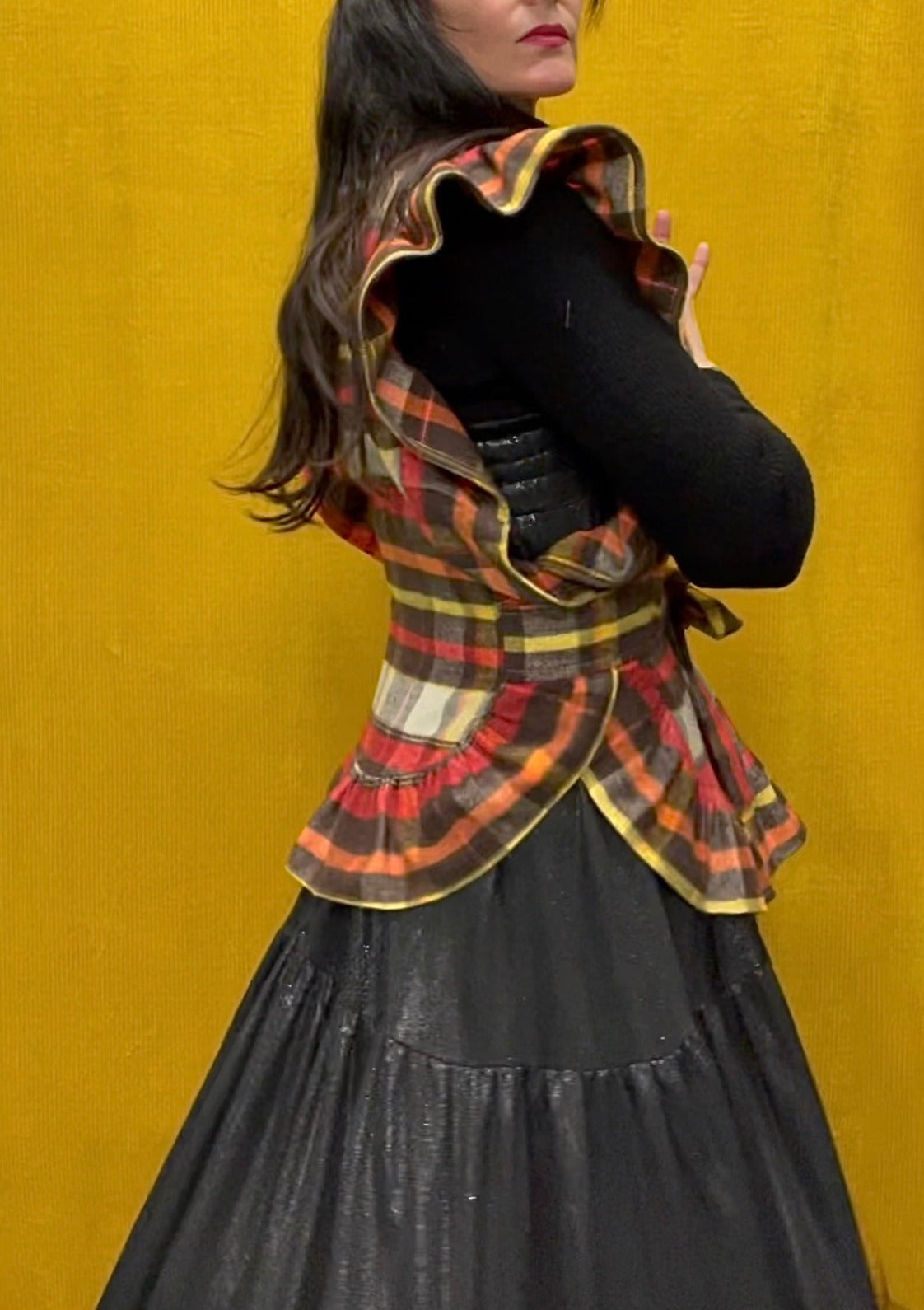 The Multi Plaid Capette | Minkie