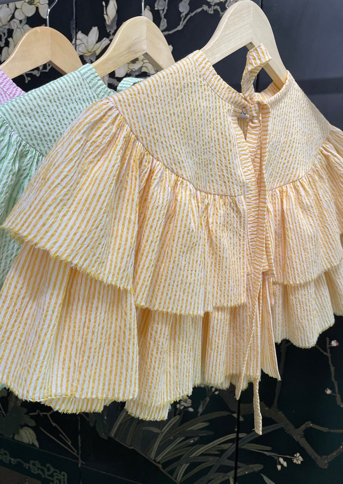 The Yellow Delaney Cape | Minkie