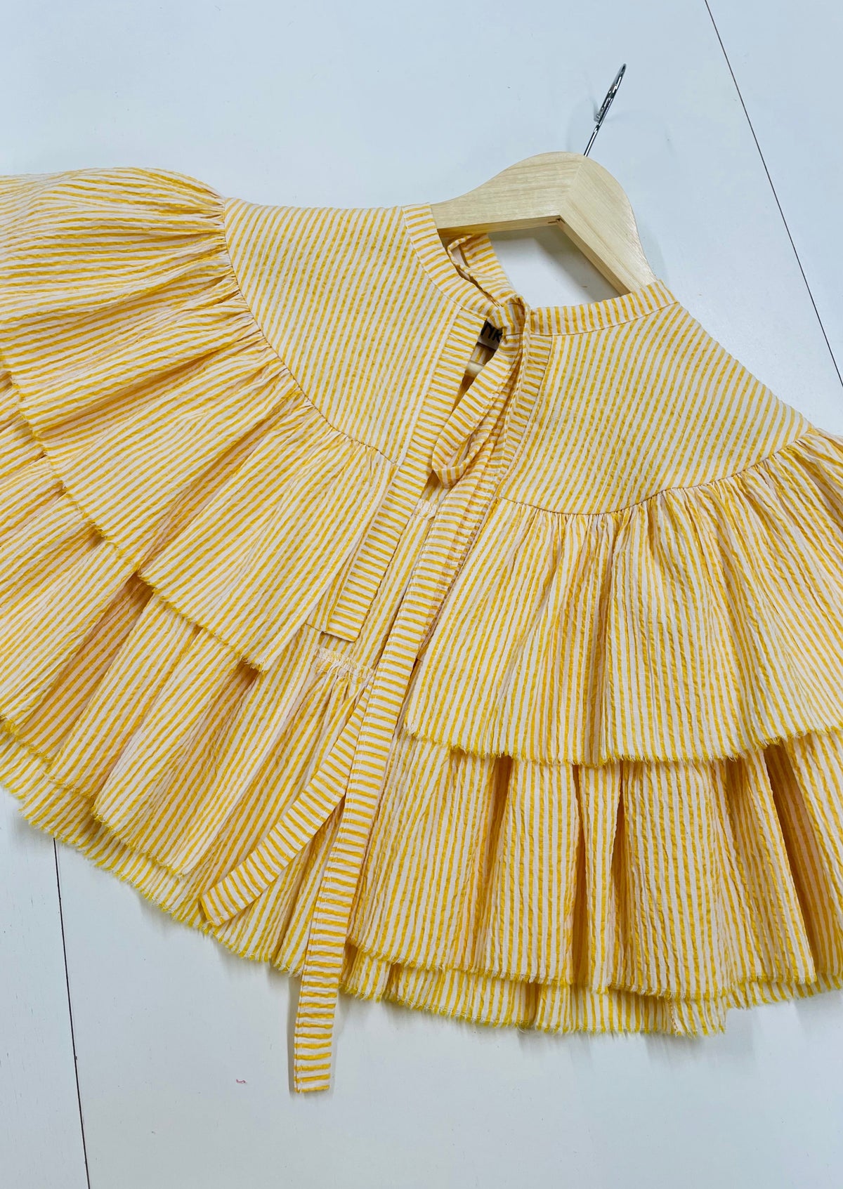 The Yellow Delaney Cape | Minkie